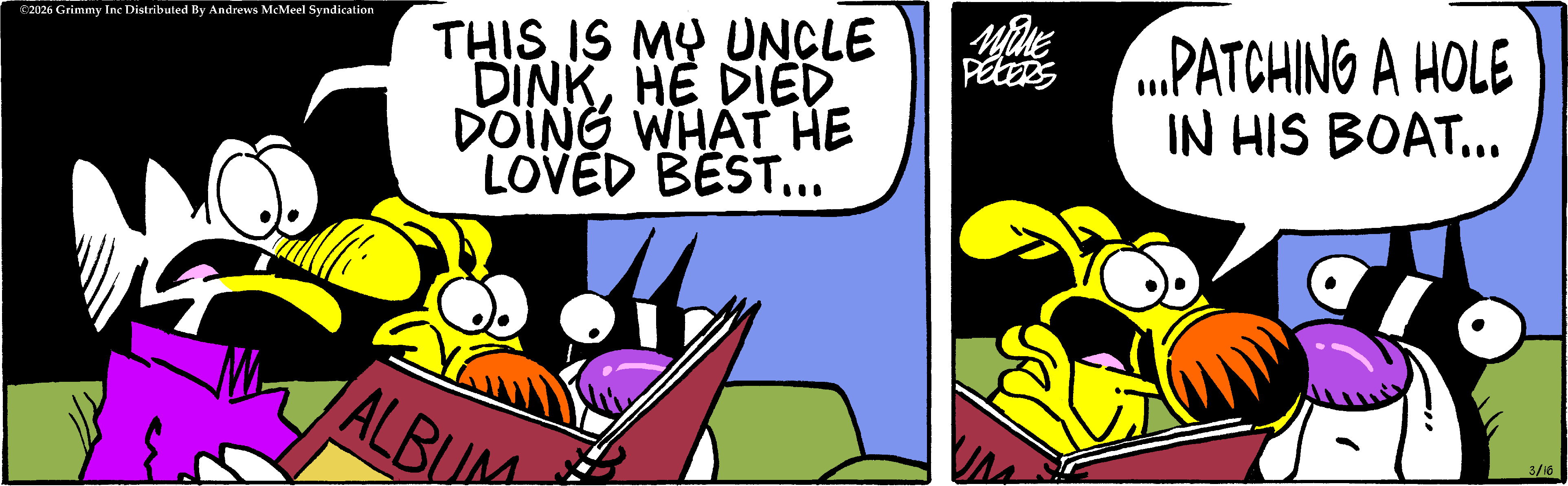 Mother Goose and Grimm by Mike Peters