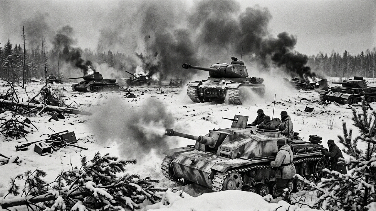 The last tank battle in Courland: The StuG commander who faced Soviet IS-2s
