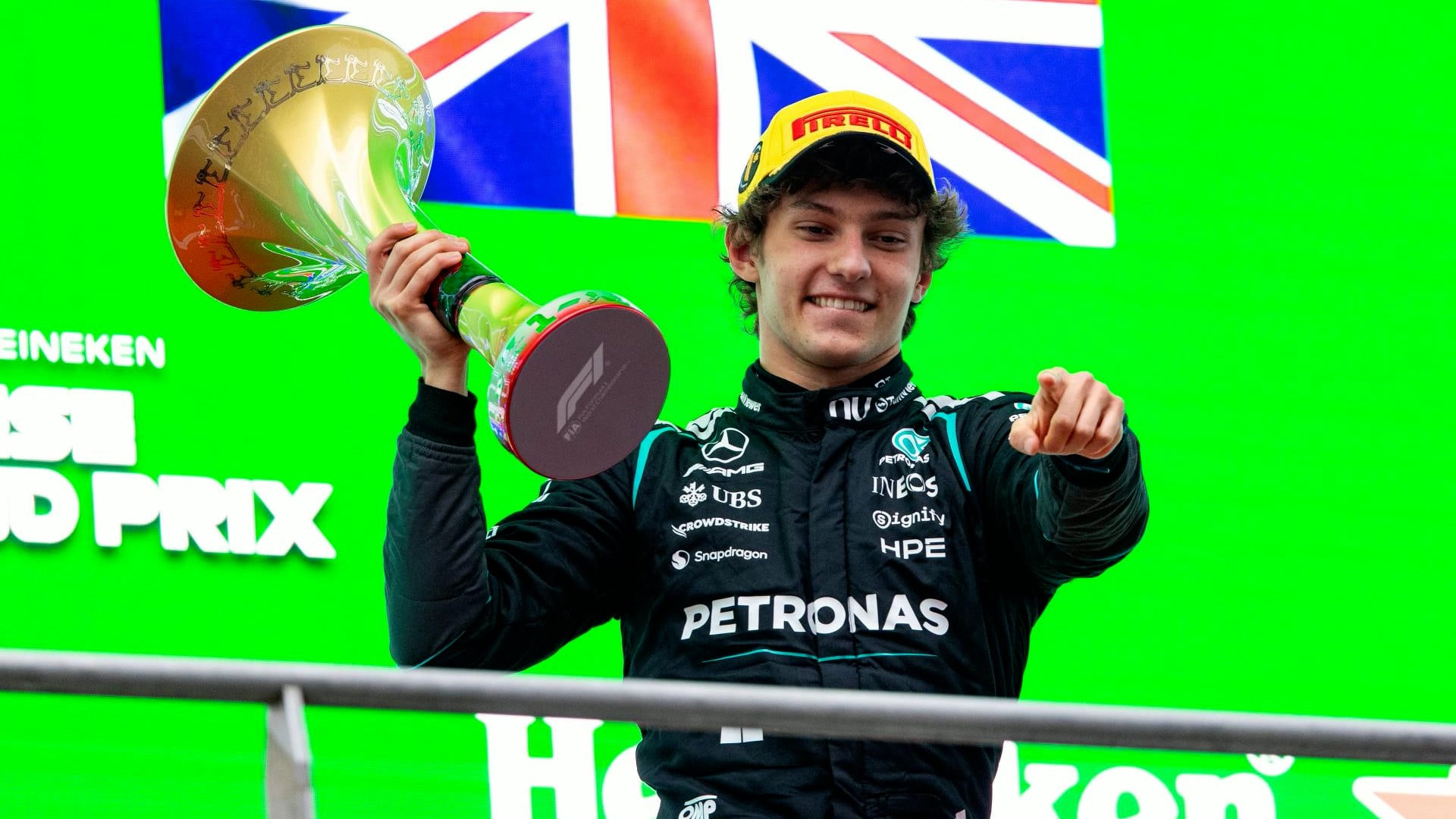 Kimi Antonelli wins in China to become F1’s second-youngest winner