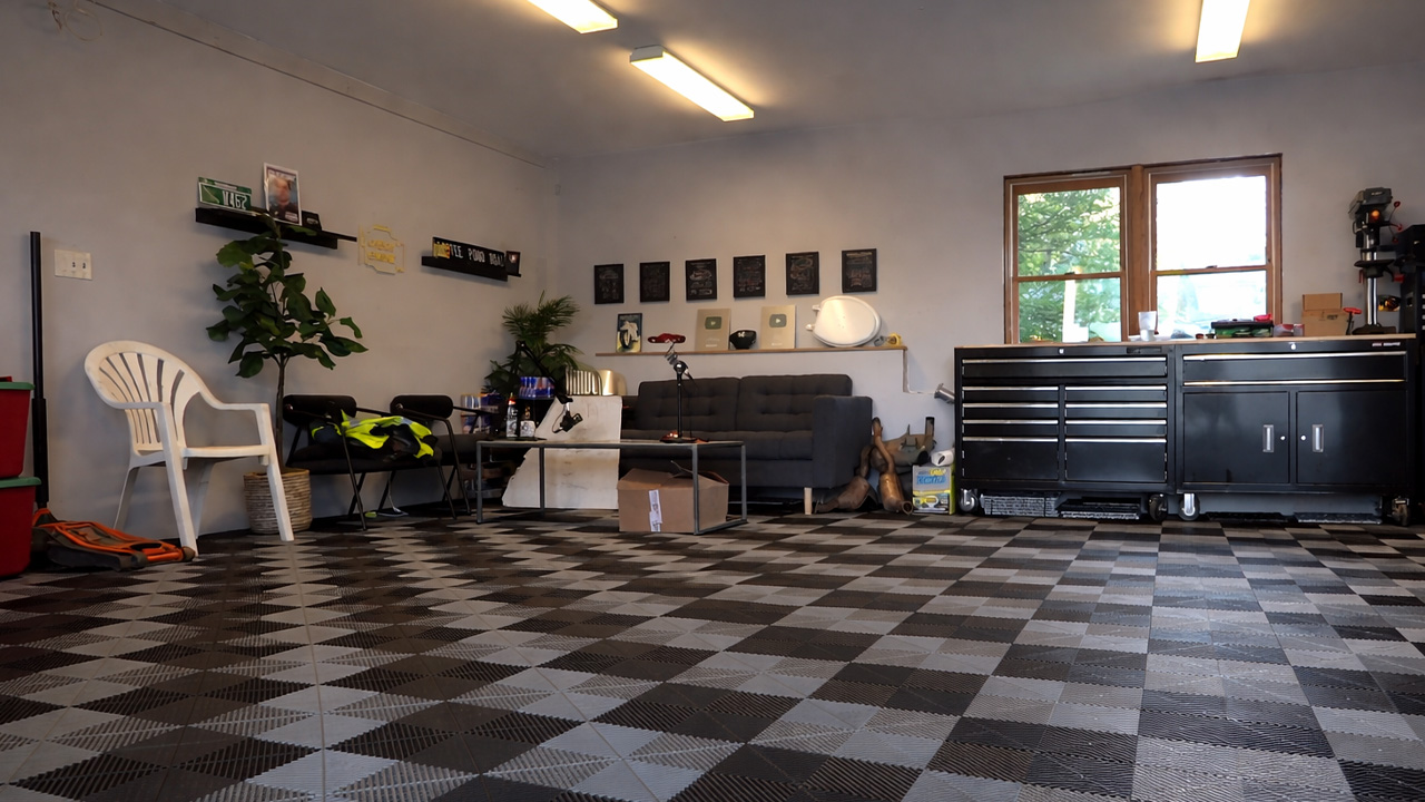 Transforming my old garage into my dream workshop