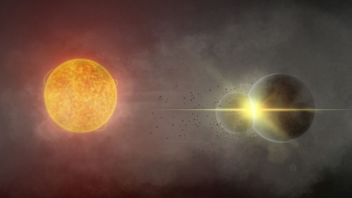 'Completely bonkers': Astronomers think they saw two planets collide