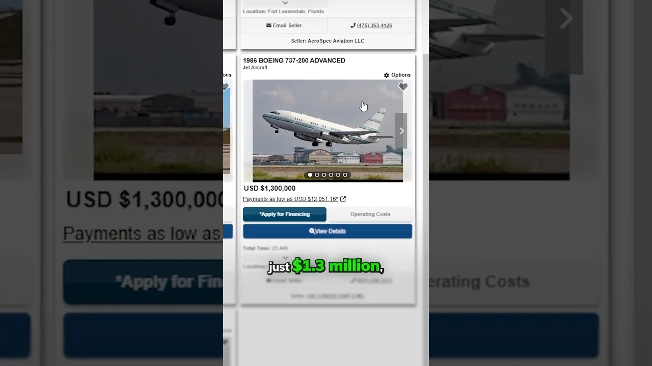 How to get a Boeing 737