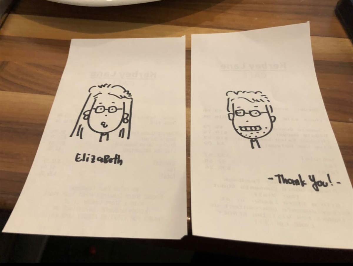 Outrageous things people actually wrote on restaurant receipts