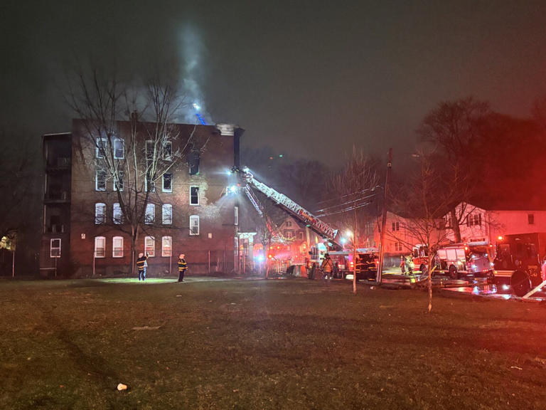 One hospitalized, residents forced out when fire rips through Hartford ...