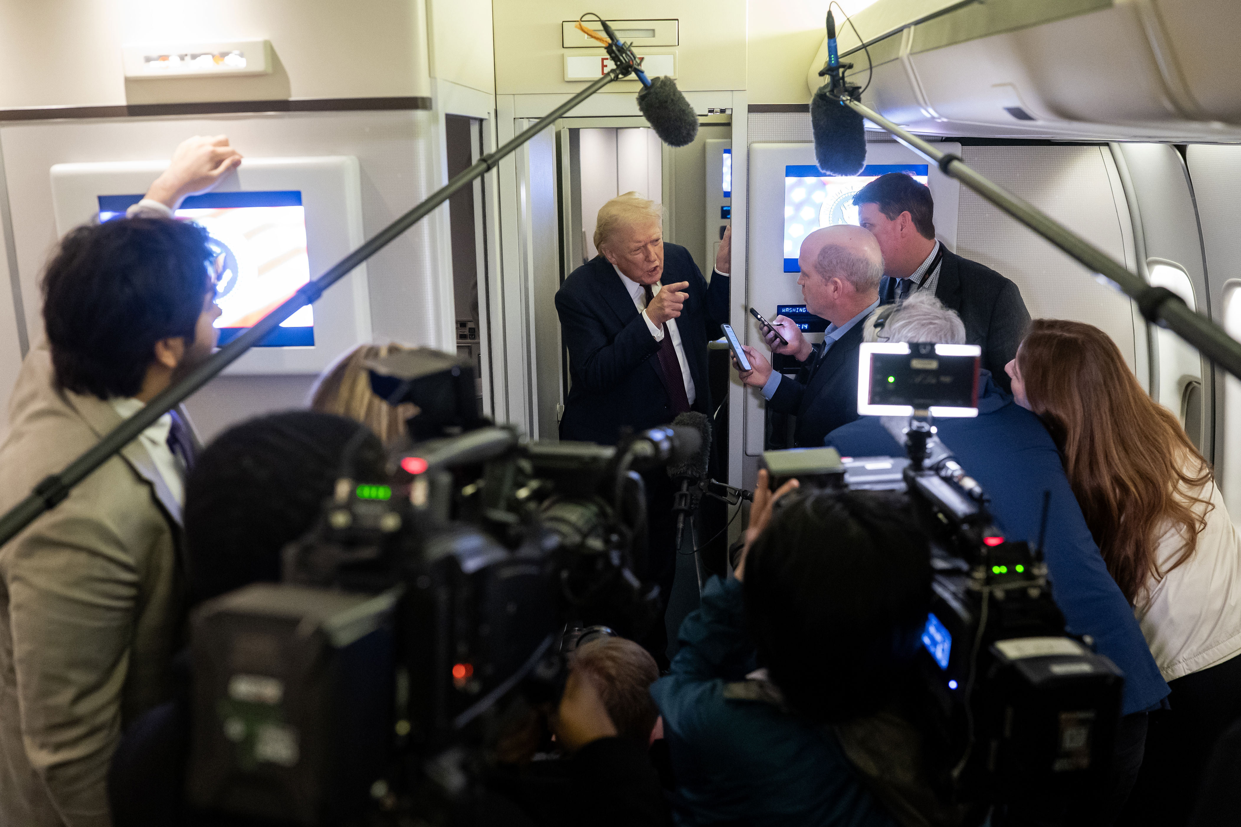 Trump has another clash with a female reporter