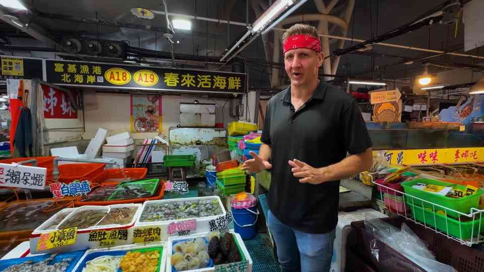 Taiwan’s seafood market full of surprises
