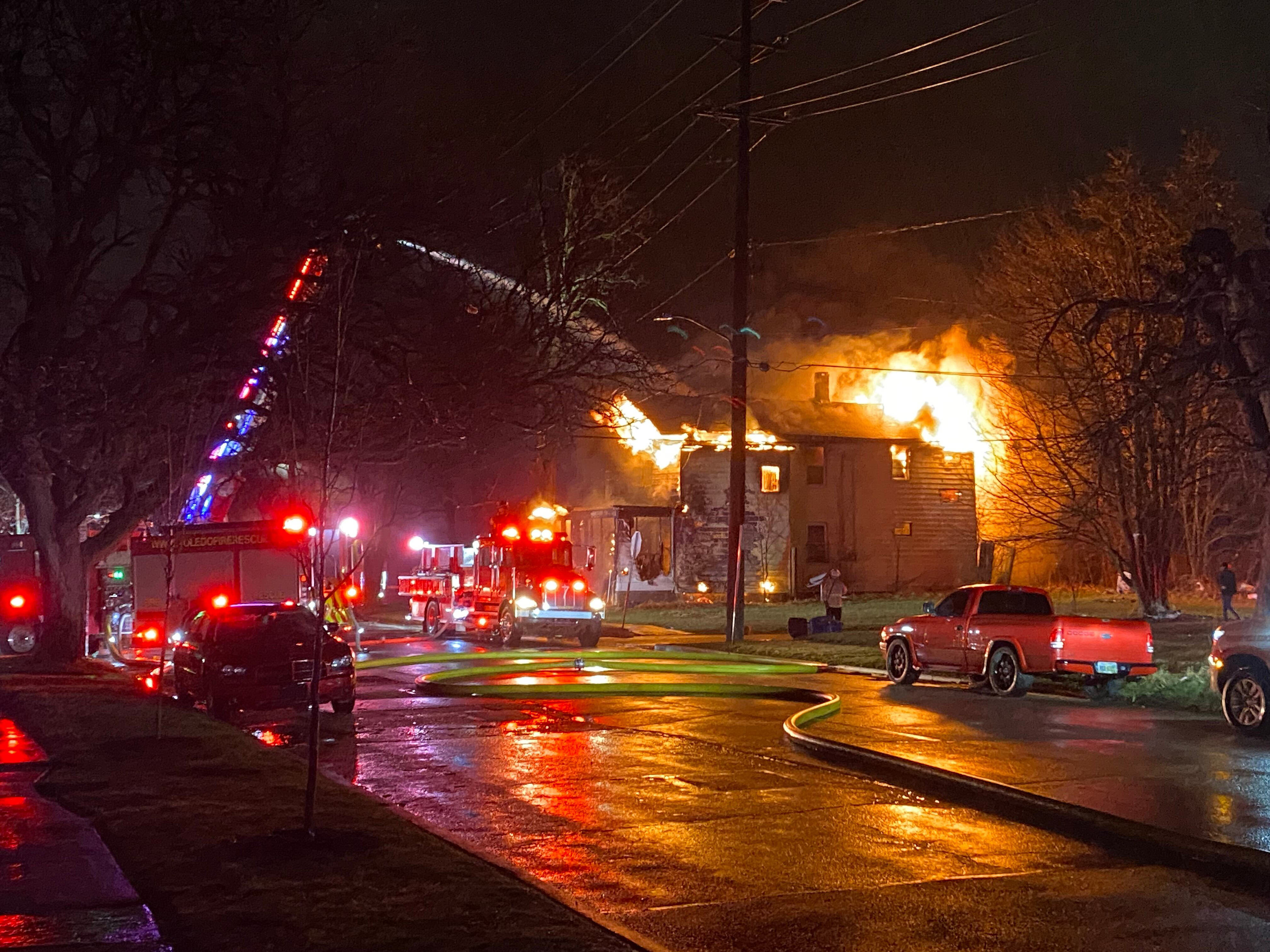 Locust St. home destroyed in early morning fire