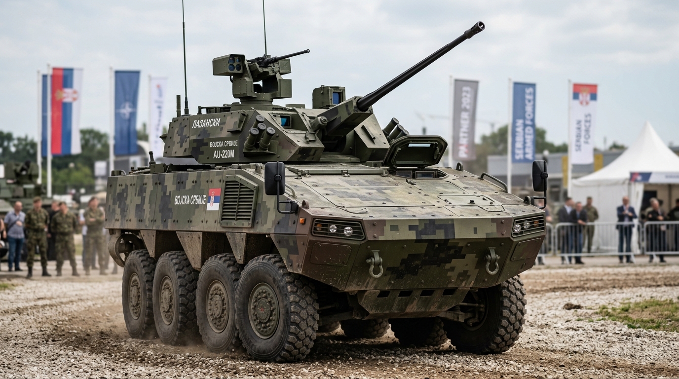 Serbia’s new Lazanski IFV brings heavy 57mm firepower but its gaps ...
