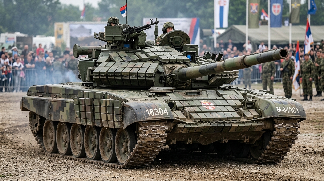 Serbia’s new M-84AS1 upgrade shows how a 1970s tank is being rebuilt ...