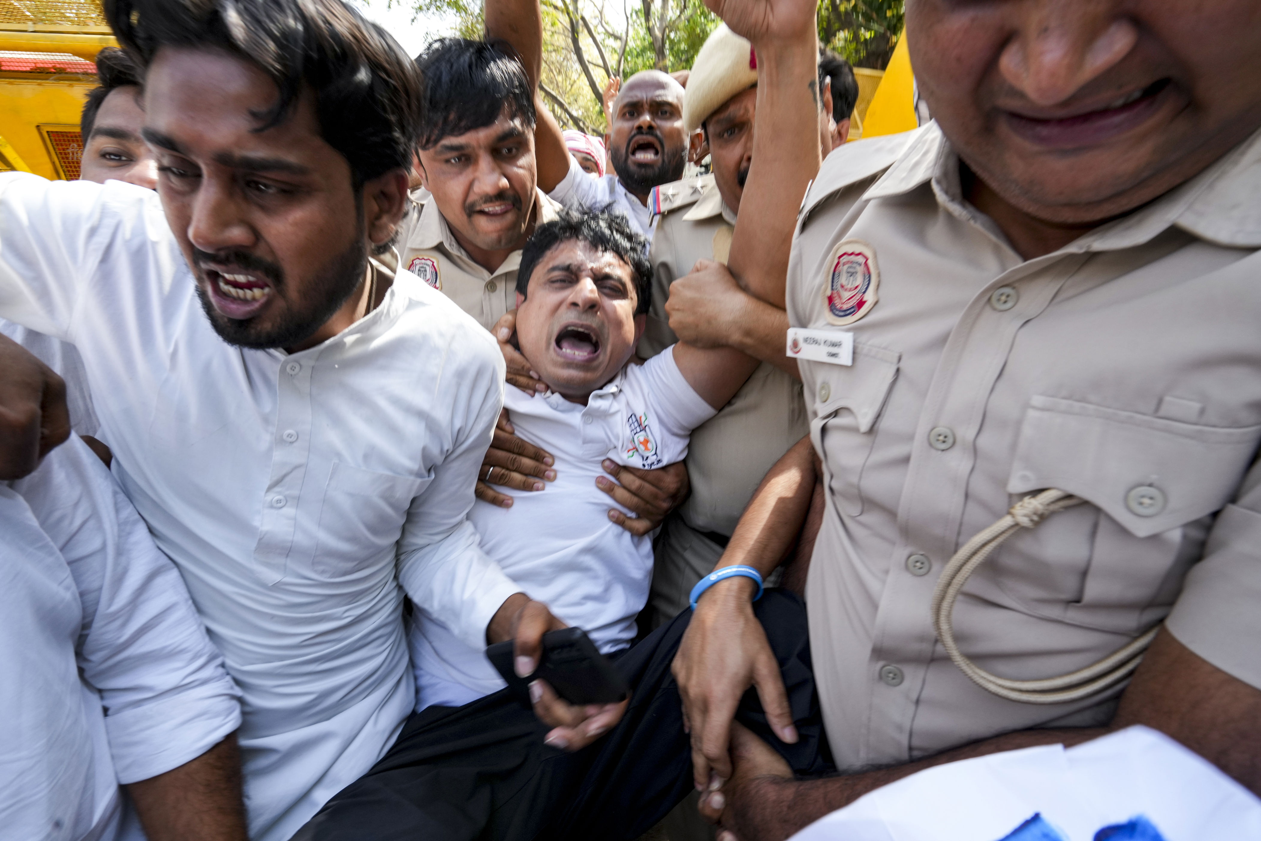 'Sansad gherao': IYC protests against India-US trade deal; at least 90 ...