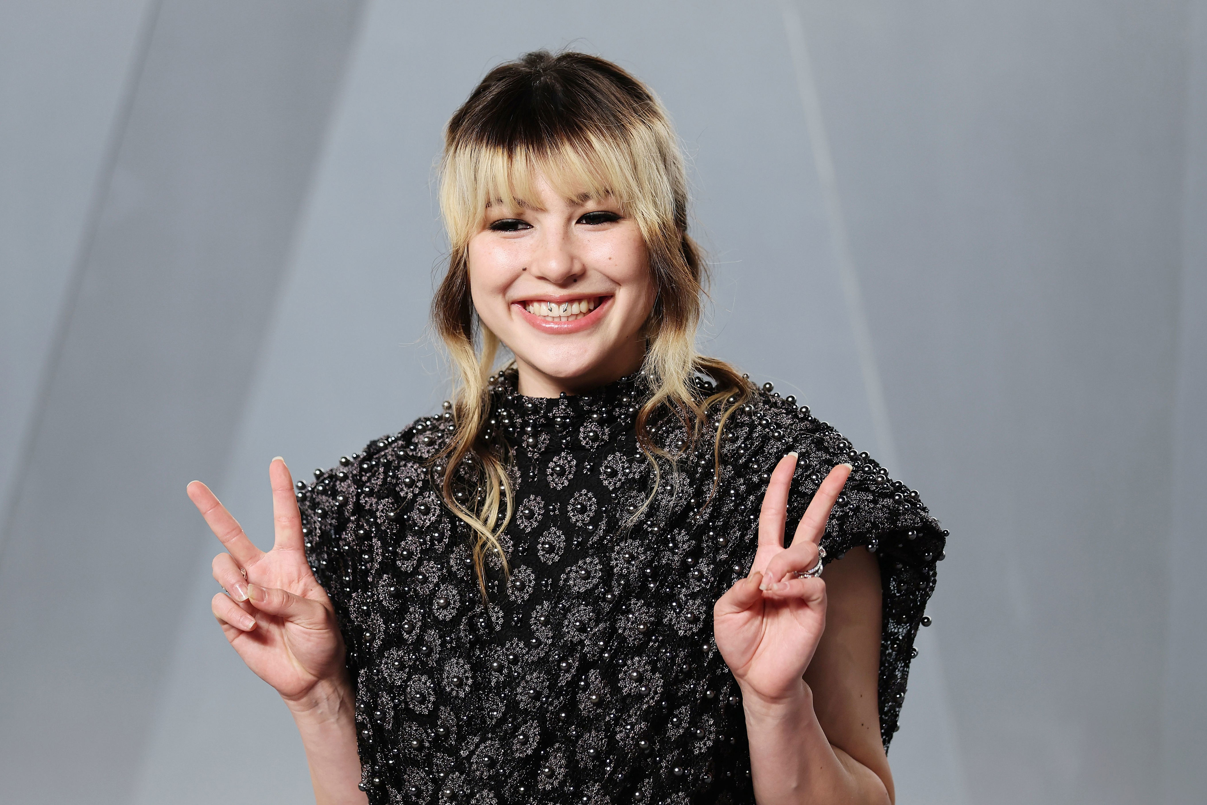 Alysa Liu proves curly halo hair also works at Oscars 2026 weekend