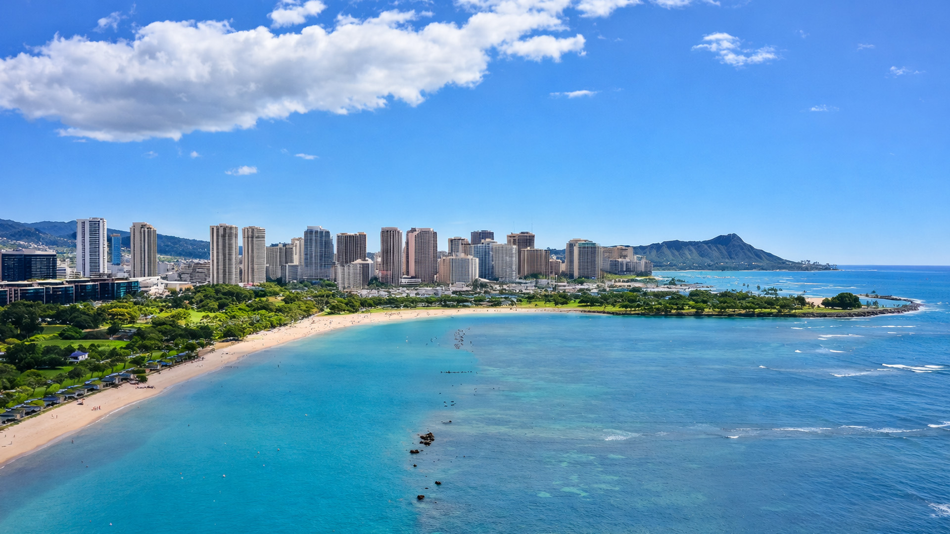 Why is this beach one of Honolulu’s most popular spots?