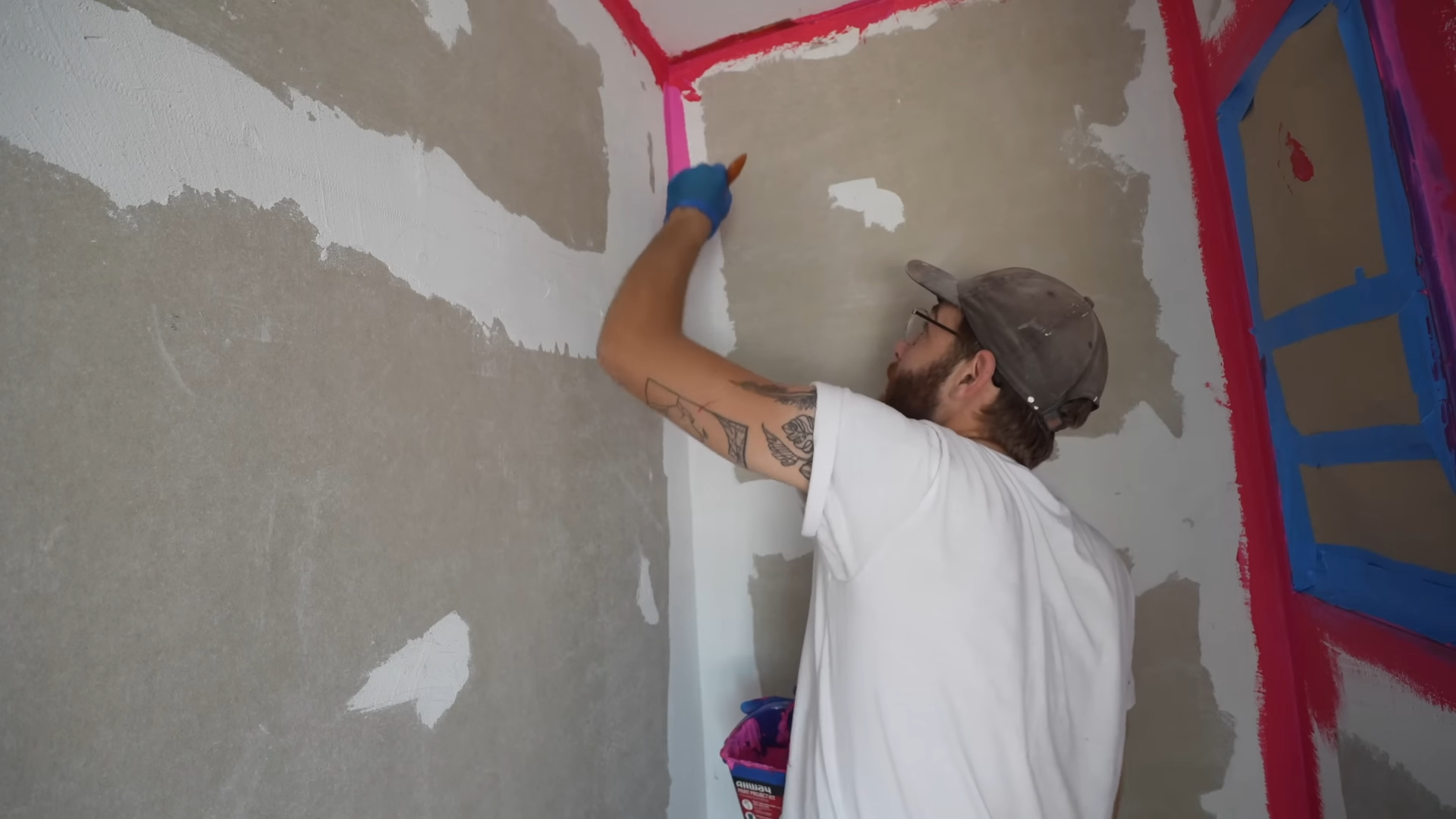 He tried installing fiber cement shower walls - then reality hit