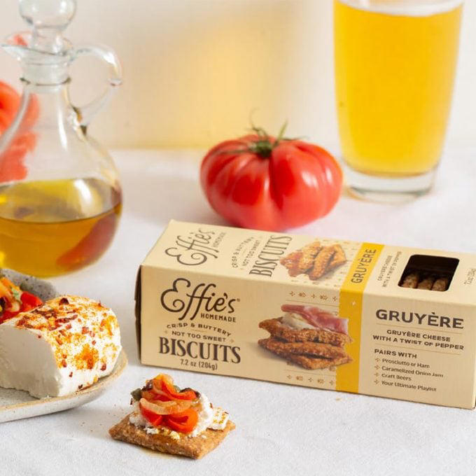 These cheesy, peppery biscuits are the best bite on any charcuterie board