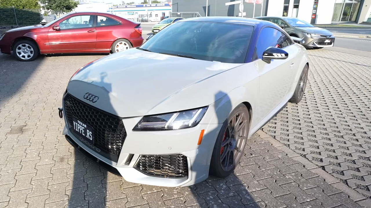 Trying 600HP Audi TT RS on track
