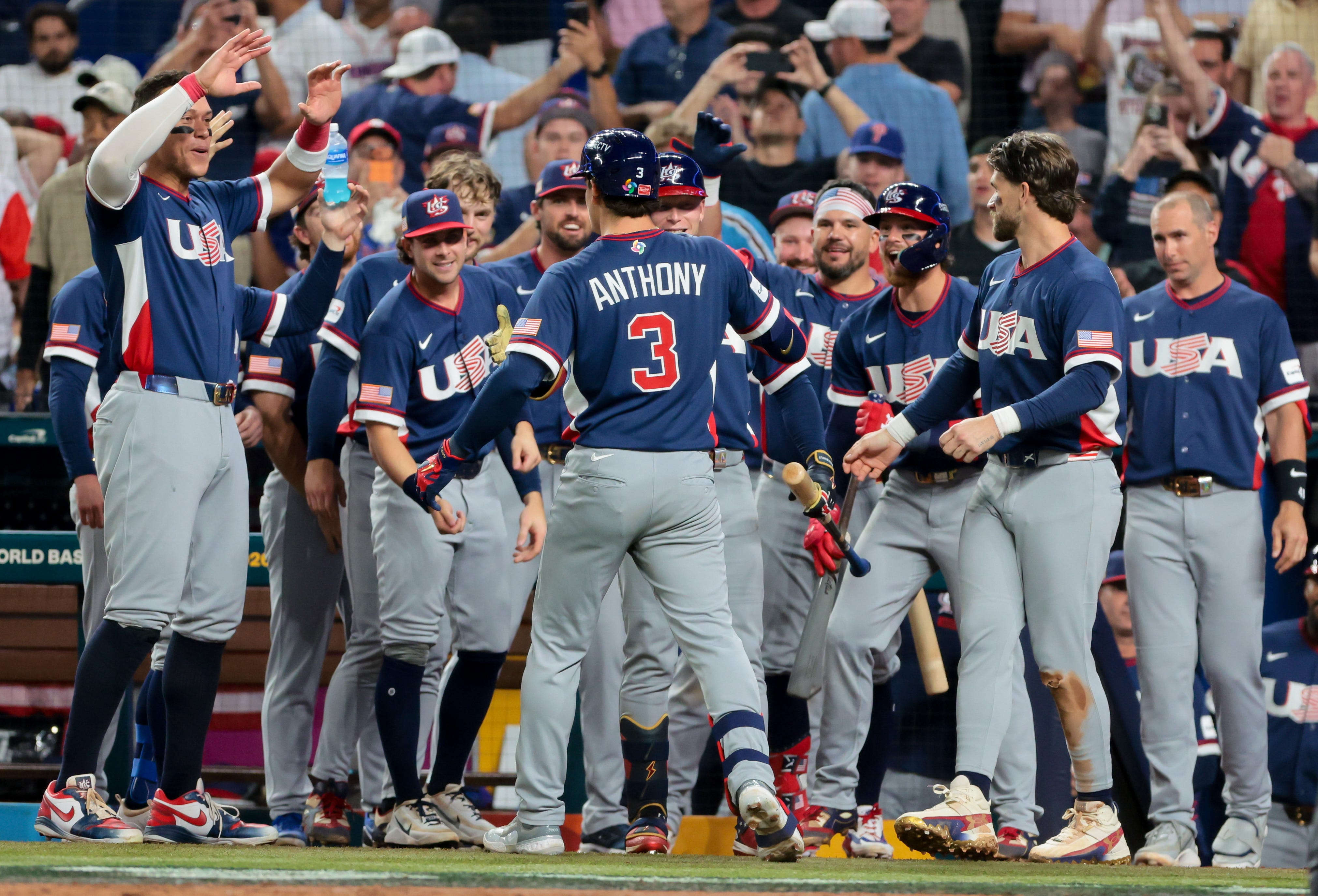What channel is Team USA vs Venezuela World Baseball Classic game on?