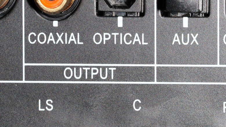 Here's what the optical audio port on your TV is for