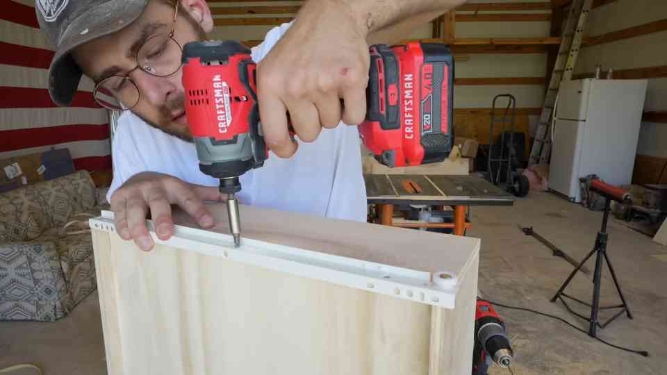 He tried building a custom closet instead of buying one - then this ...