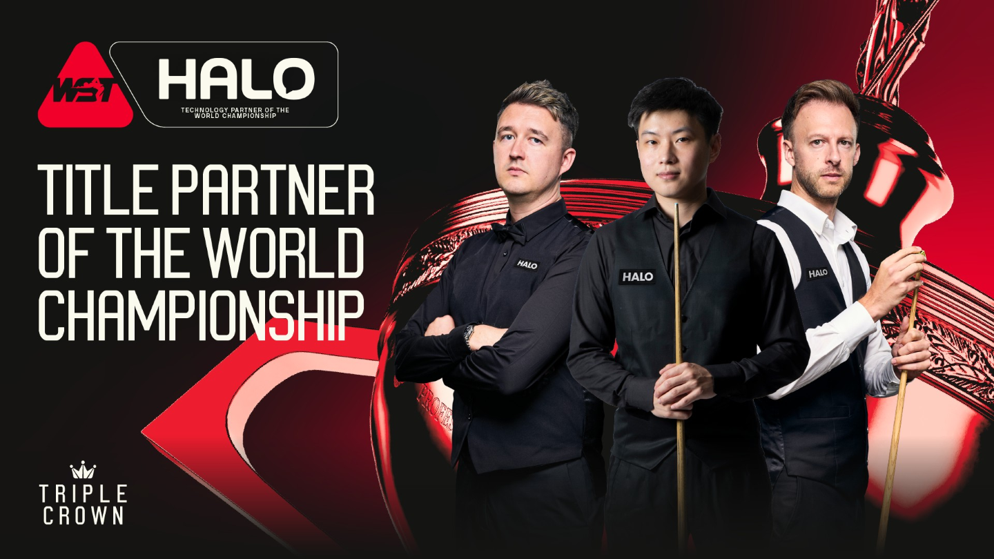 Halo back as World Snooker Championship title partner, adds darts to deal