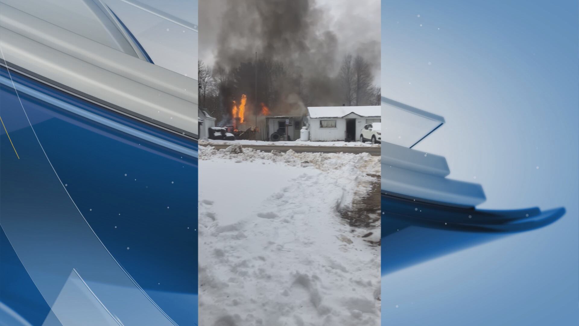 Fire destroys Lewis County home