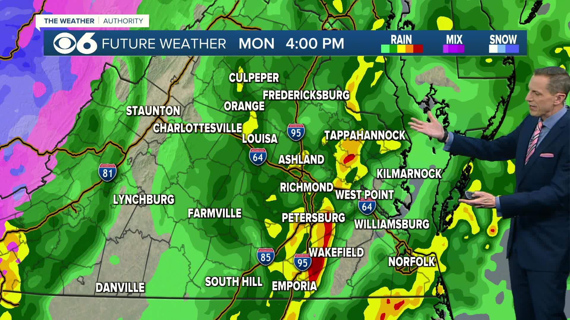 Storms will bring moderate chance for tornadoes in Central Virginia ...