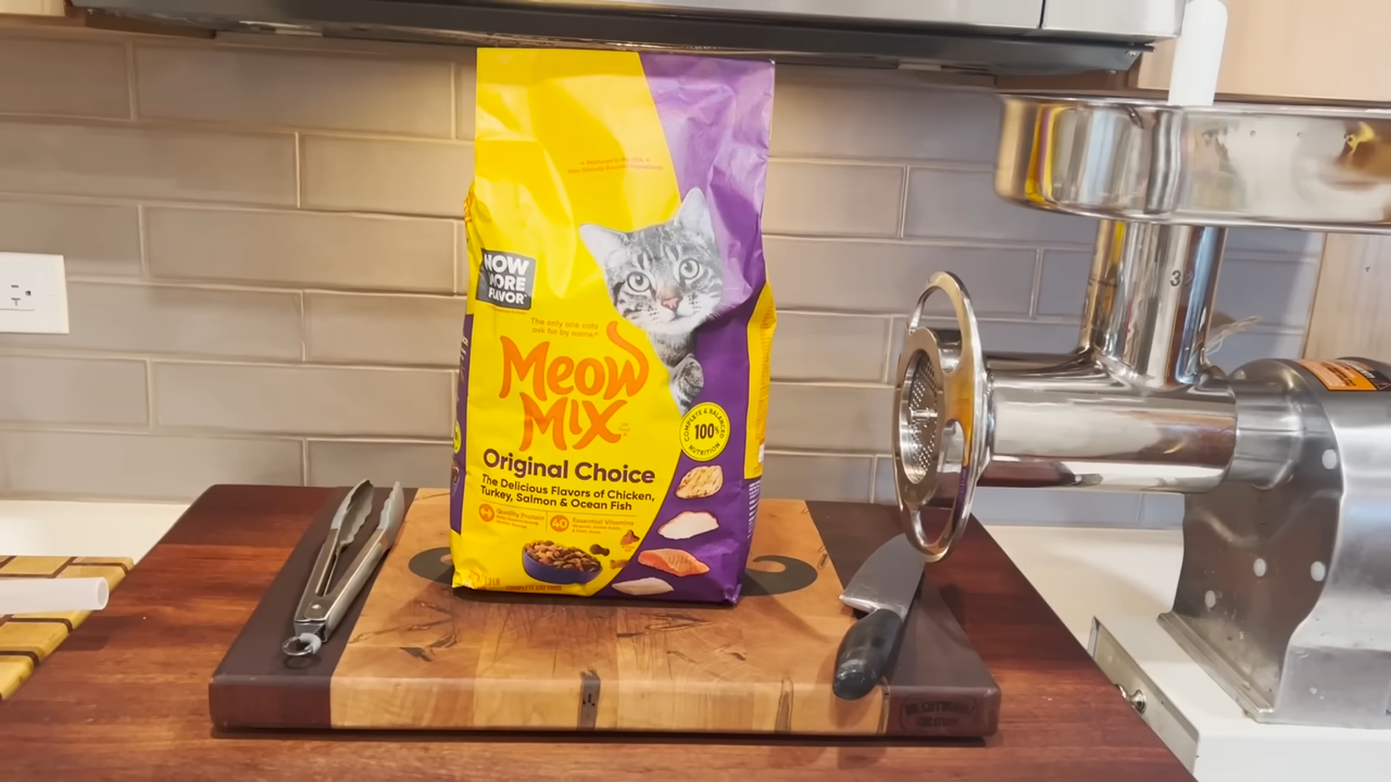 He turned cat food into sausage - here’s how it went