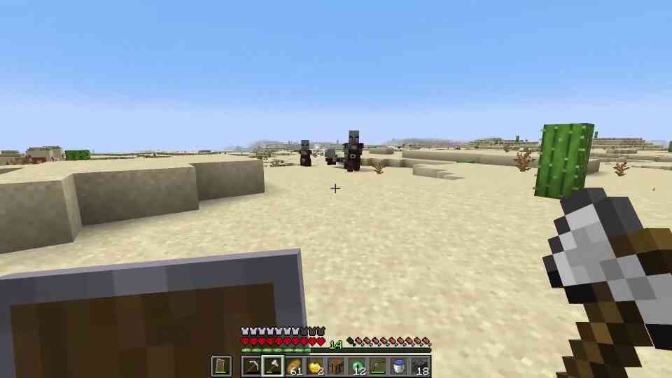 Can Minecraft be finished in a desert world?