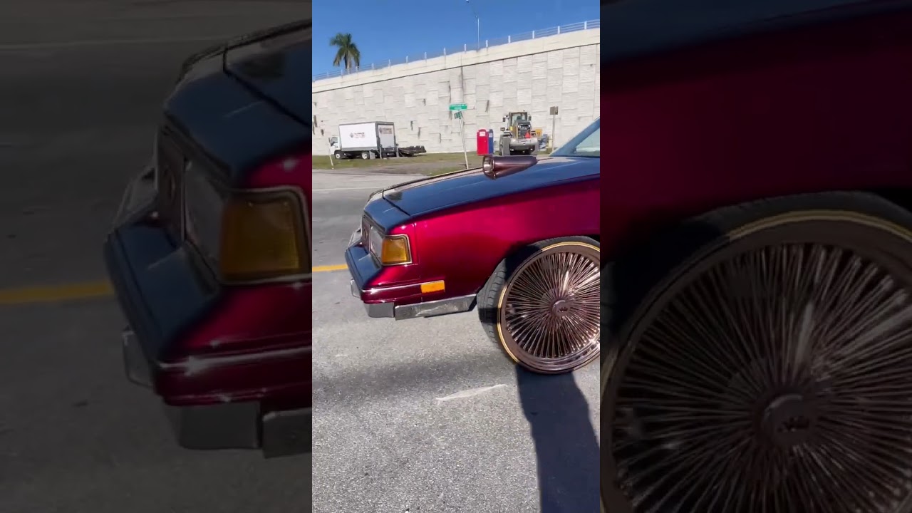 Oldsmobile Cutlass vert on rosegold 24” Daytons