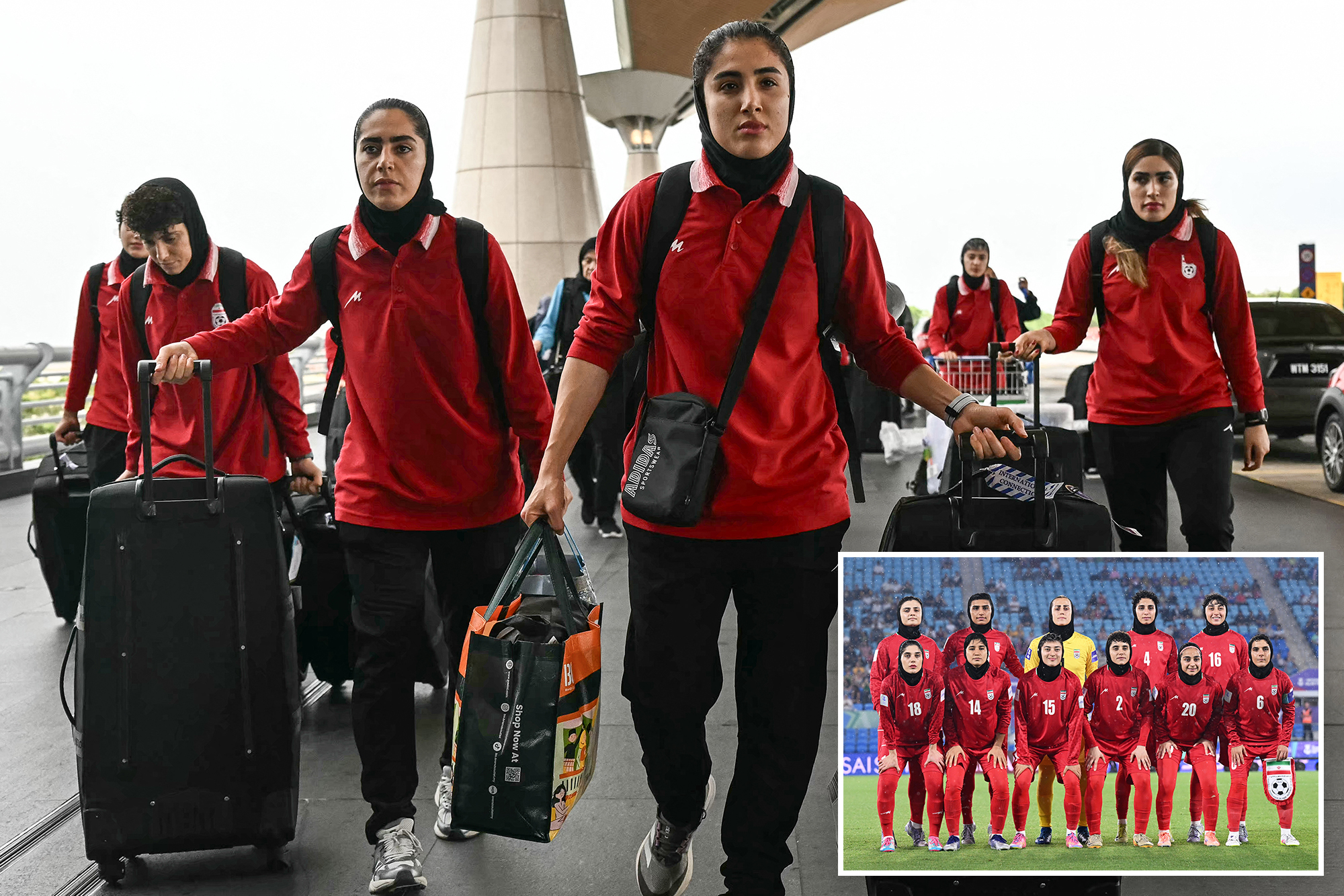 Iranian women’s soccer team to depart Malaysia for Oman after asylum ...