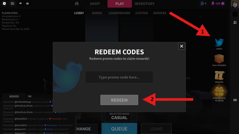 Mini Empires codes (May 2026)
