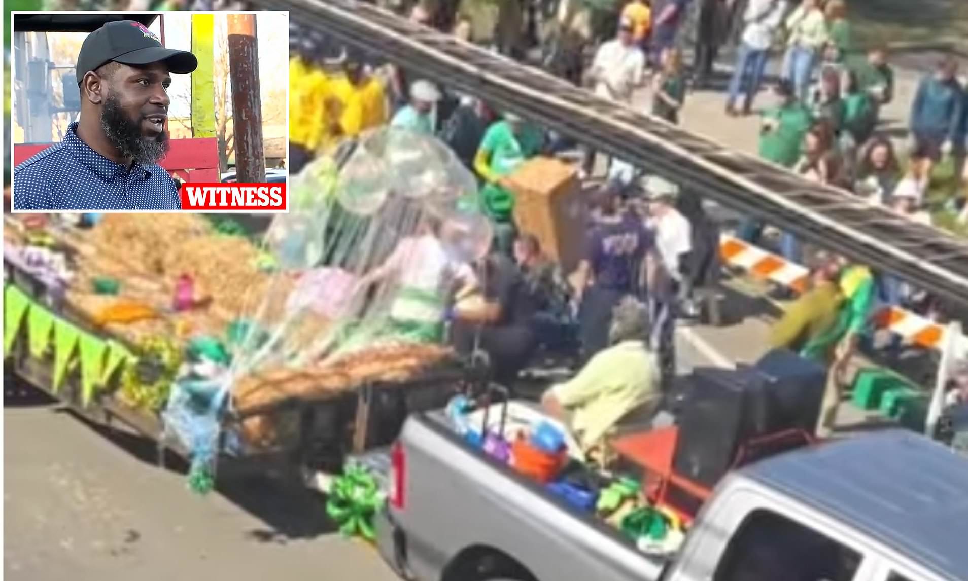Woman killed in freak St Patrick's Day parade accident after her foot ...