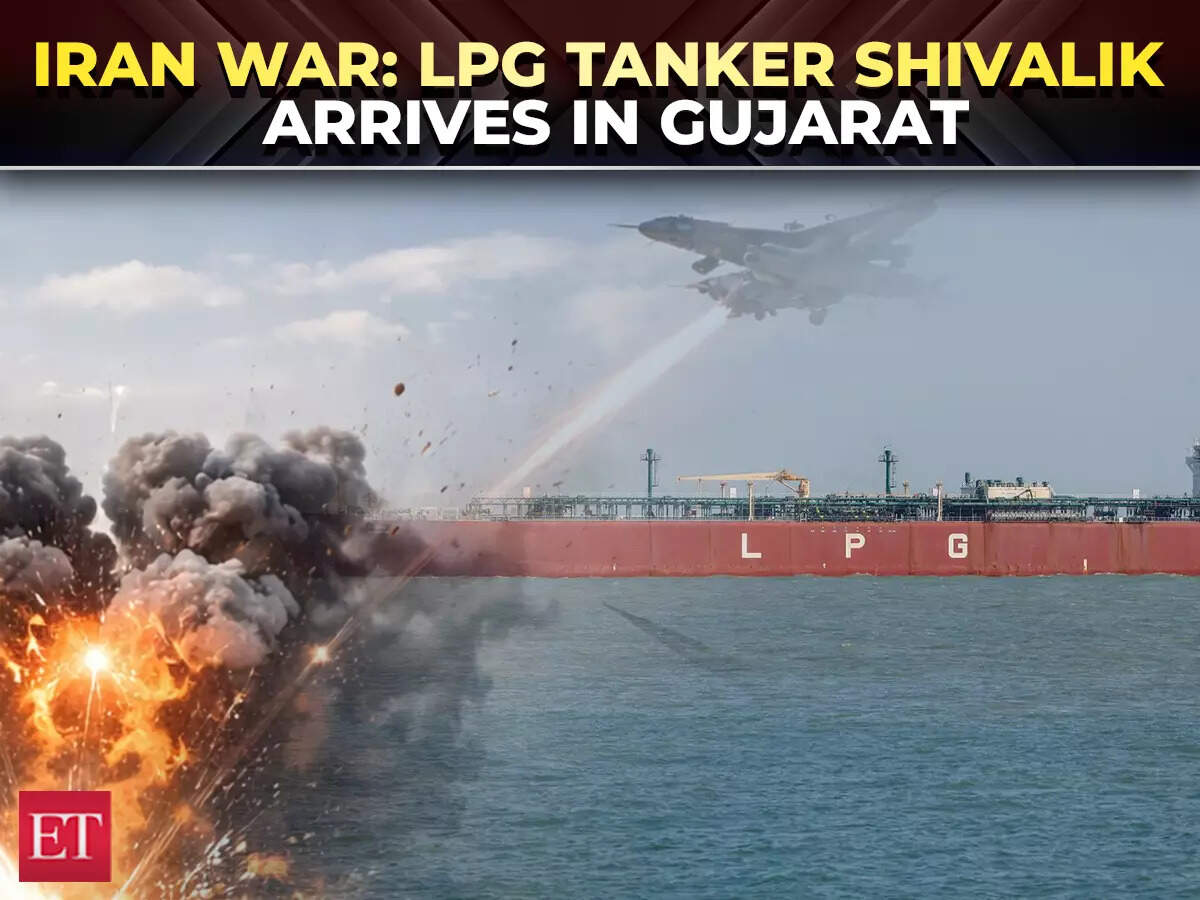 LPG tanker Shivalik reaches Gujarat port after crossing war-hit Strait ...