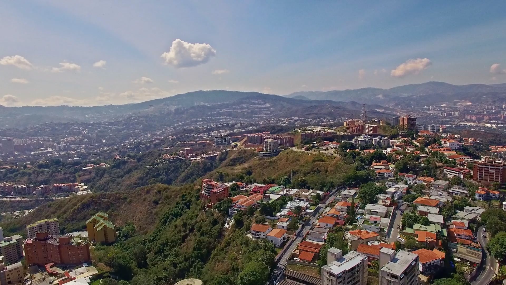 Caracas: Drone views of Venezuela's cultural capital