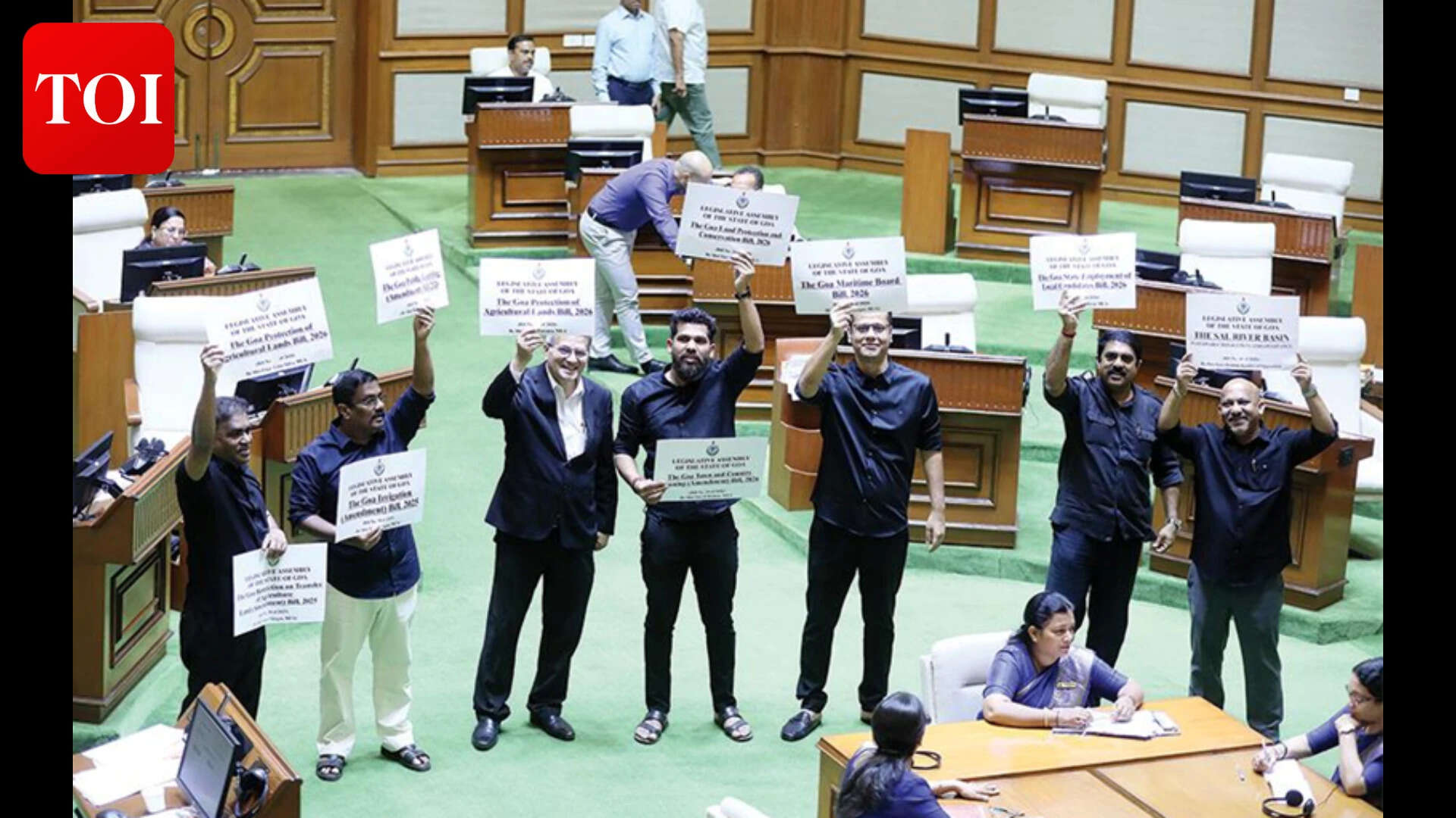 Morning session disrupted by Oppn protests over private members’ bills