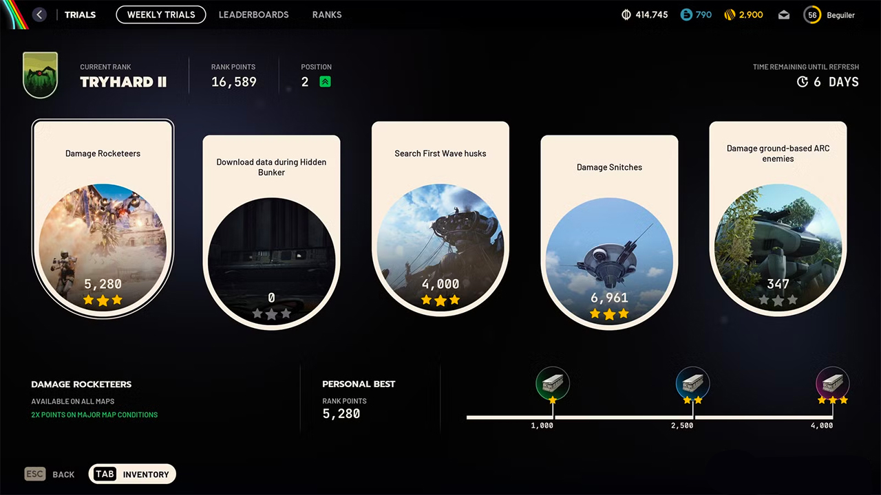Complete ARC Raiders trials in two matches for easy 3-star rewards