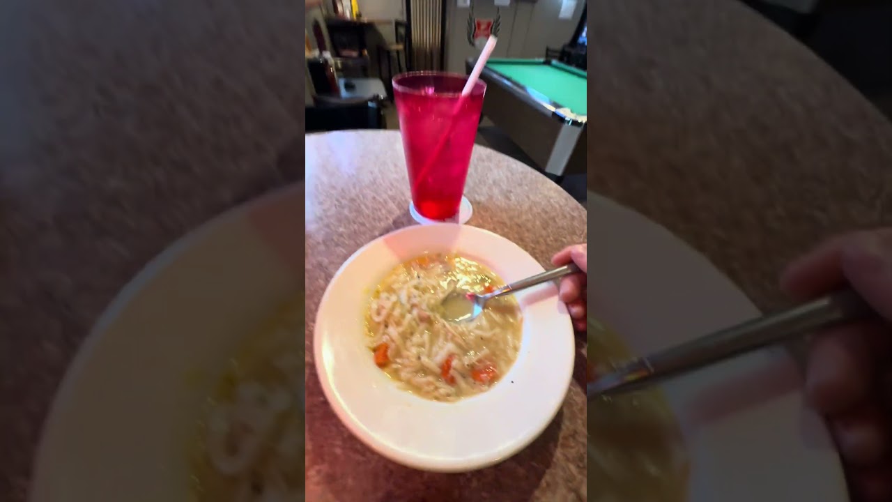 I flew to eat soup on a rainy/cold day!