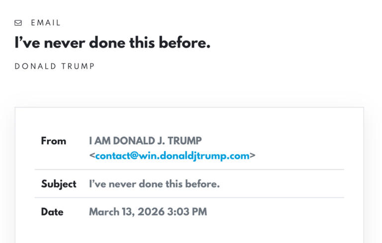 Trump begins selling “Commander Circle” advisor spots amid war in Iran