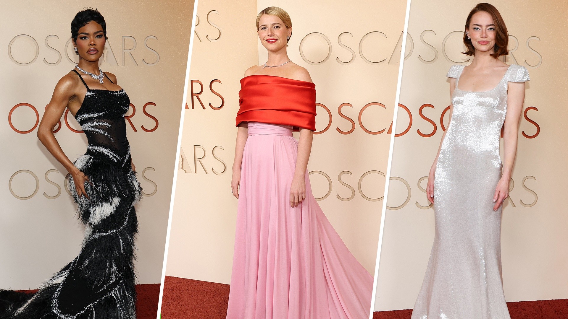 See the show-stopping looks from the Oscars 2026 red carpet