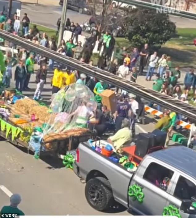 Woman killed in freak St Patrick's Day parade accident after her foot ...