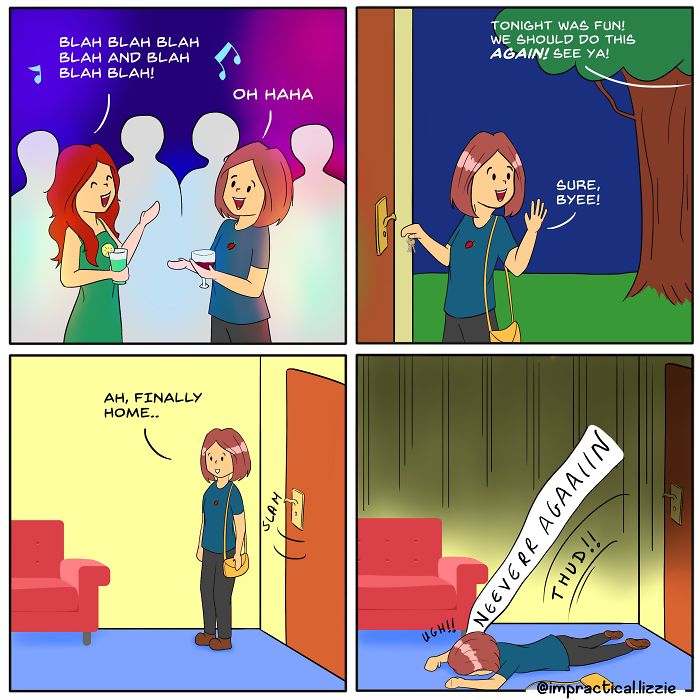 26 comics based on real-life incidents and conversations