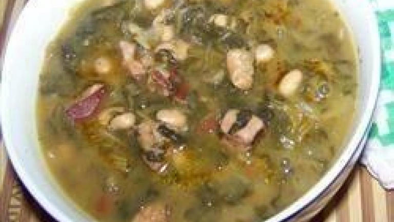 Swamp soup is southern comfort food