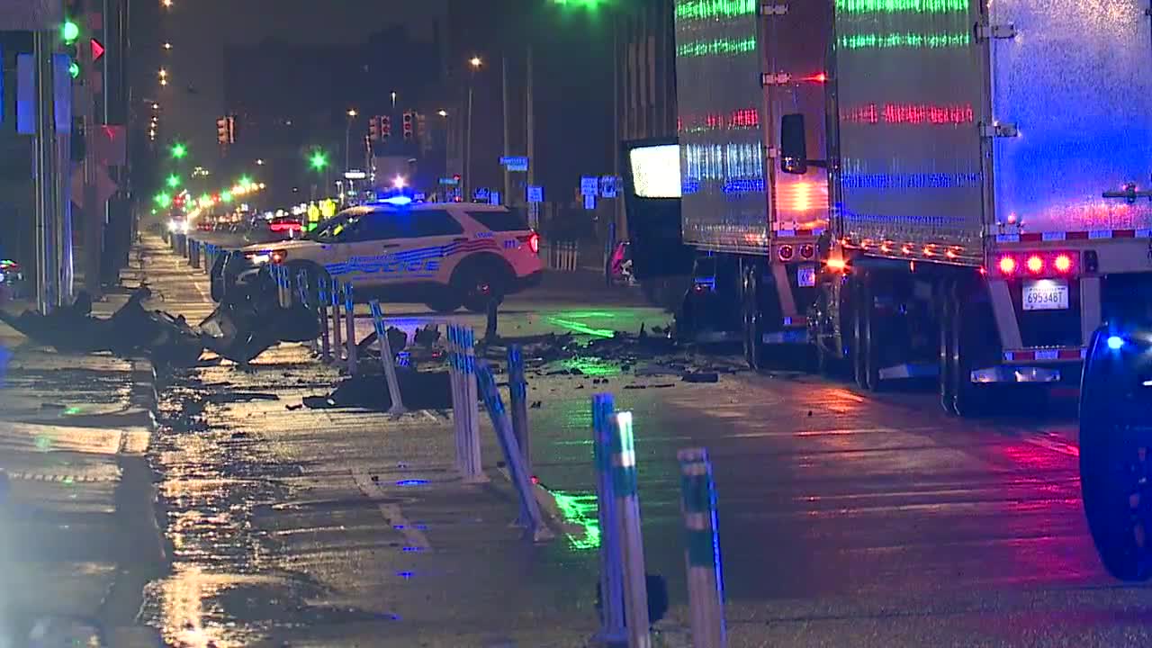 DPD: 3 dead, 1 hospitalized after crash in Midtown
