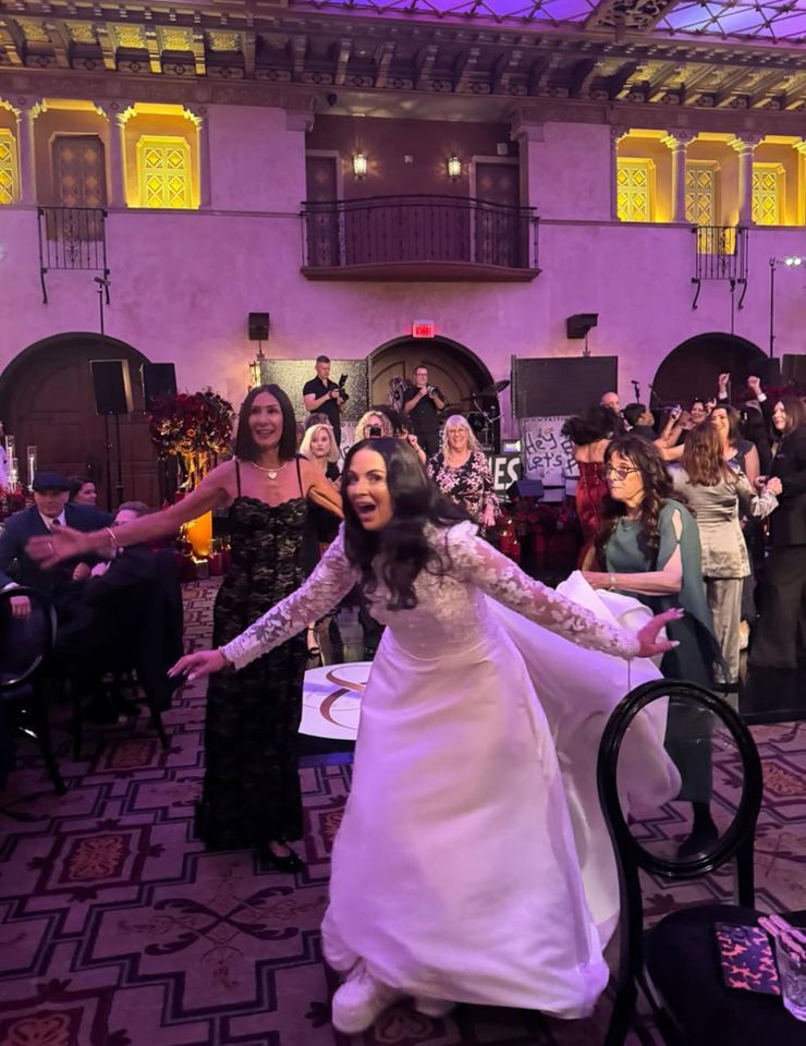 Chaz Bono’s wife Shara Blue Mathes shares new wedding day photos and ...