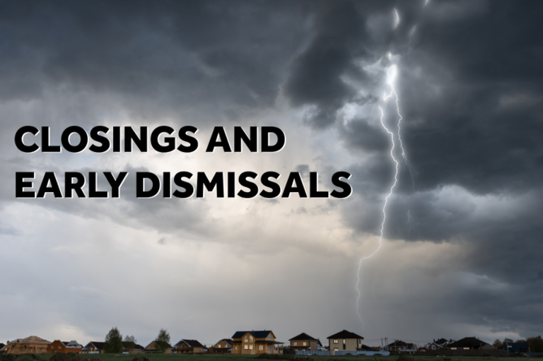 Severe storms prompt closings, dismissals, cancellations of activities ...