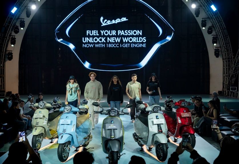 Performa lebih responsif, Vespa resmi luncurkan Primavera dan Sprint ...