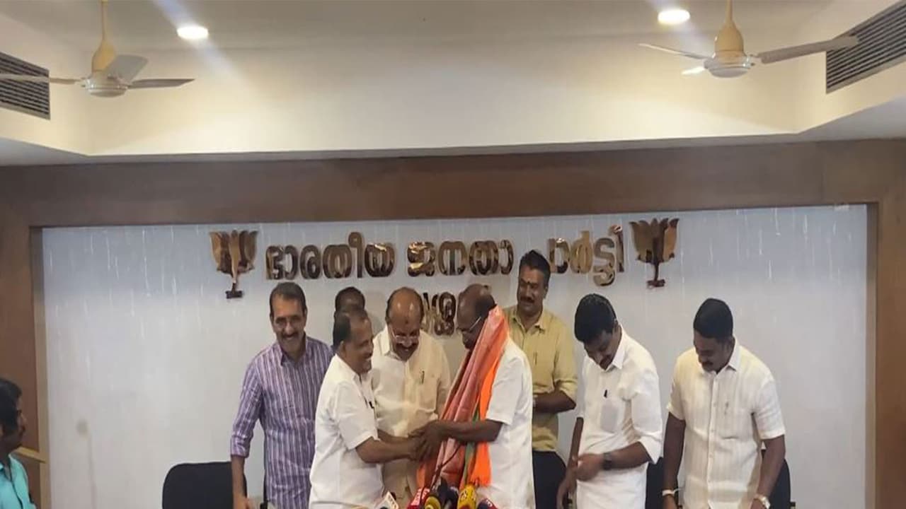 Kerala polls: CPI's Nattika MLA CC Mukundan joins BJP ahead of polls