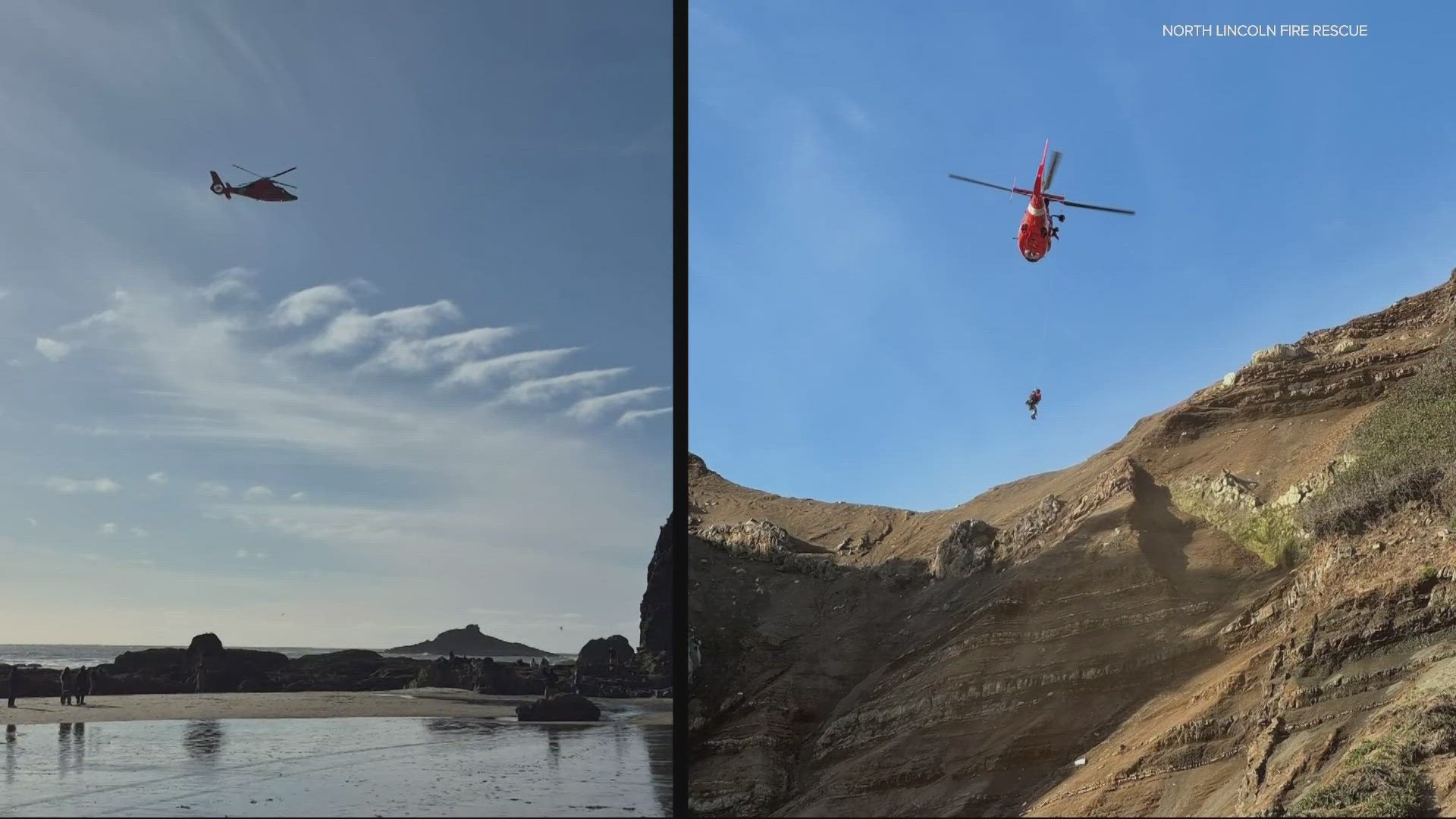 Rescue at God's Thumb after teen hiker hurt in cliffside fall