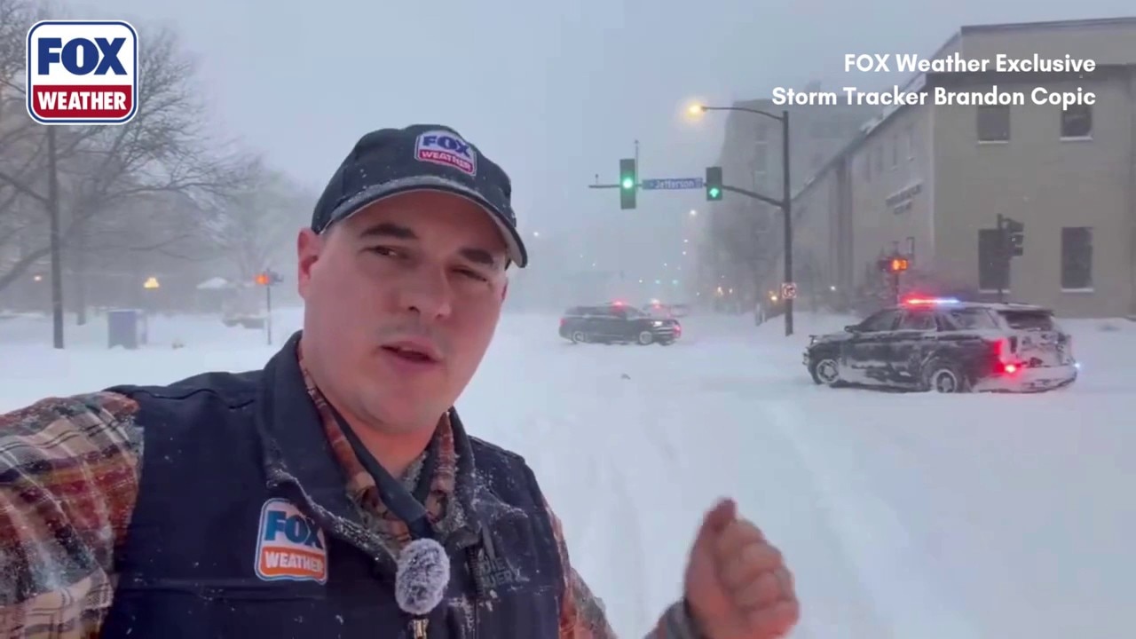 Exclusive FOX Weather storm tracker Brandon Copic shows dangerous ...