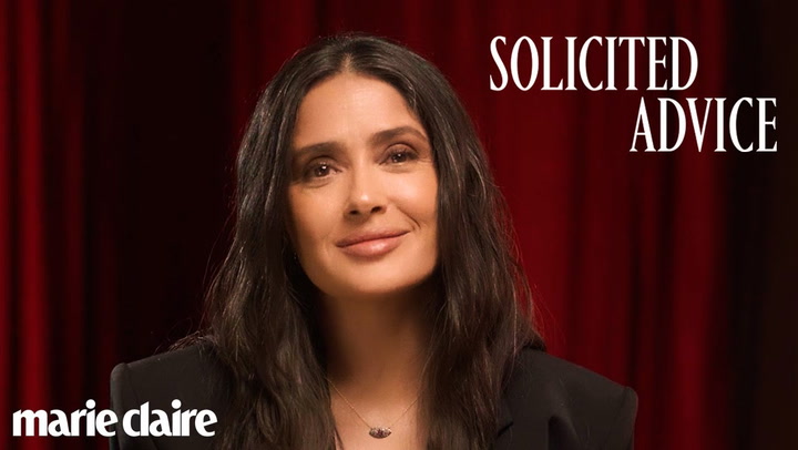 Salma Hayek weighs in on dating red flags, bad bosses, and 'less is ...