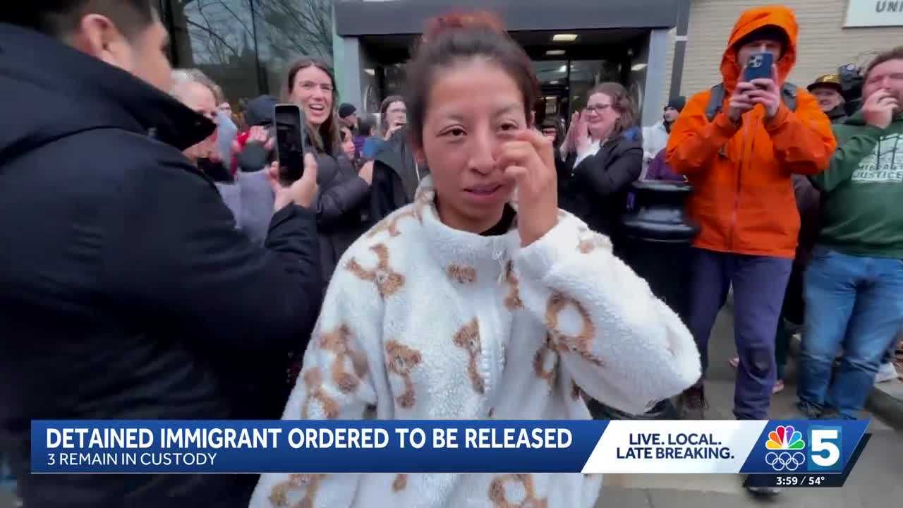 Woman detained by ICE agents in South Burlington ordered released